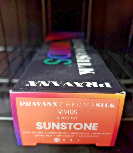 Pravana ChromaSilk Vivids SUNSTONE Vibrant Direct Dye Hair Color 3 oz ...