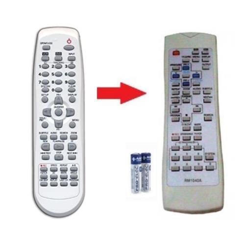 Replacement Dedicated Remote Control For BUSH DVD Player DVCR2X1,DVHS4 ...