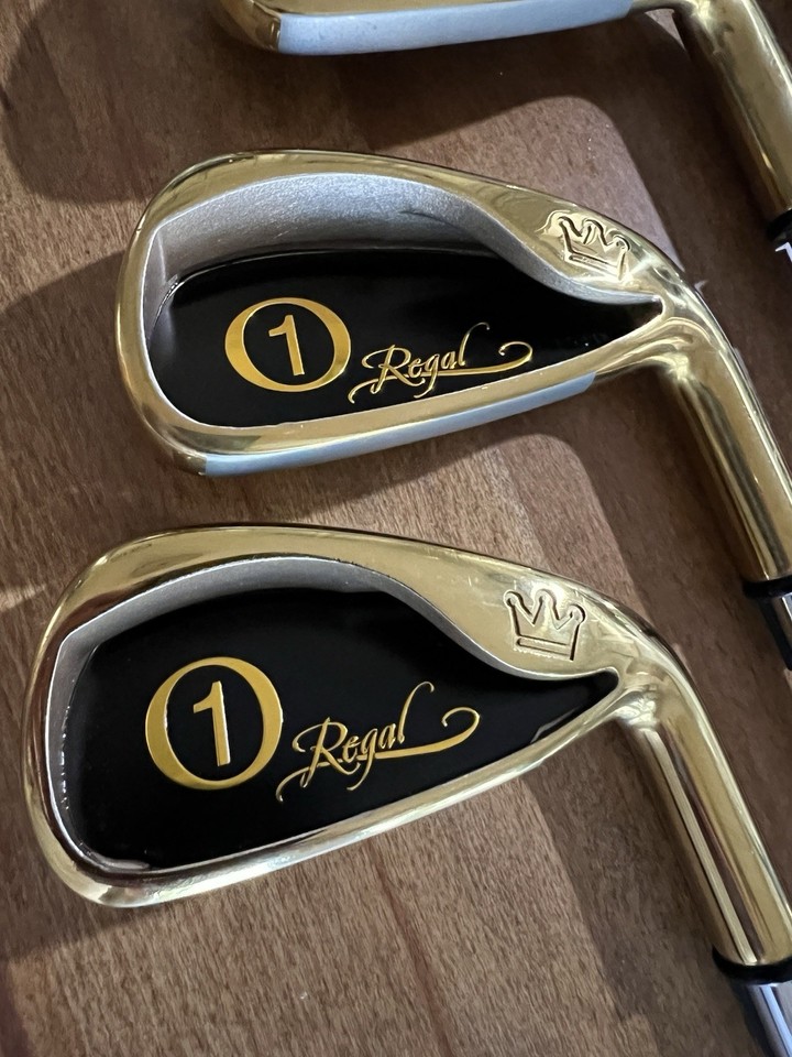1 Iron Golf single length iron set. Regal Irons 19-47 Degree. 8 Irons ...