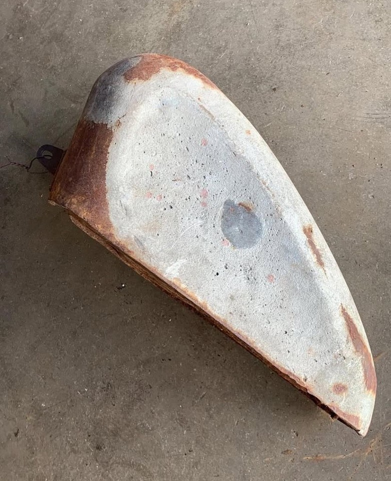 Harley Knucklehead Custom Chopper Sportster Survivor Gas Tank Panhead ...