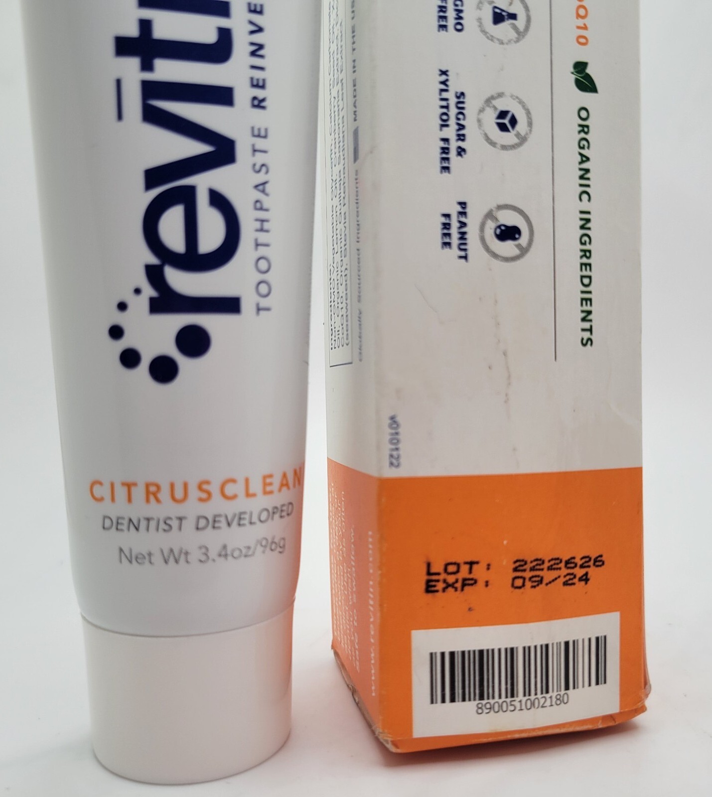 Revitin Natural Toothpaste and Prebiotic Oral Therapy Organic ...