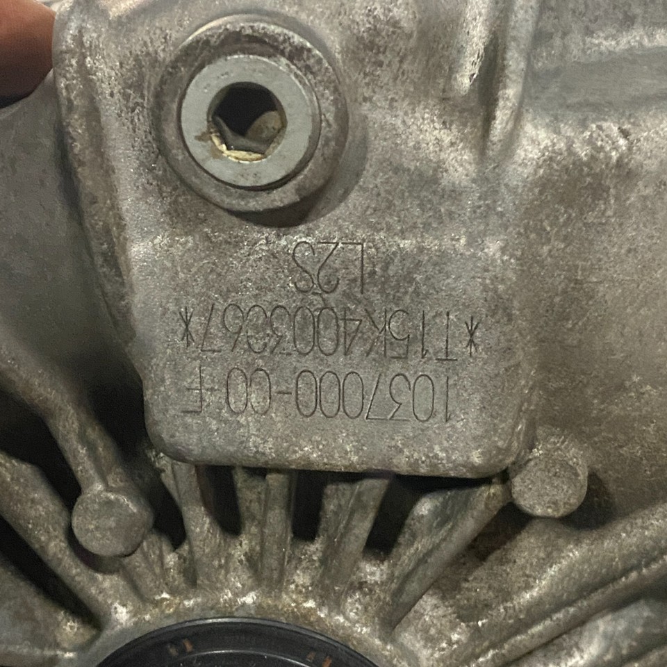 2015 TESLA MODEL S 85D AWD REAR DRIVE UNIT ENGINE ELECTRIC MOTOR OEM ...