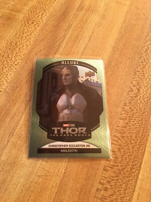 2022 UPPER DECK MARVEL ALLURE CHRISTOPHER ECCLESTON MALEKITH STEEL ...