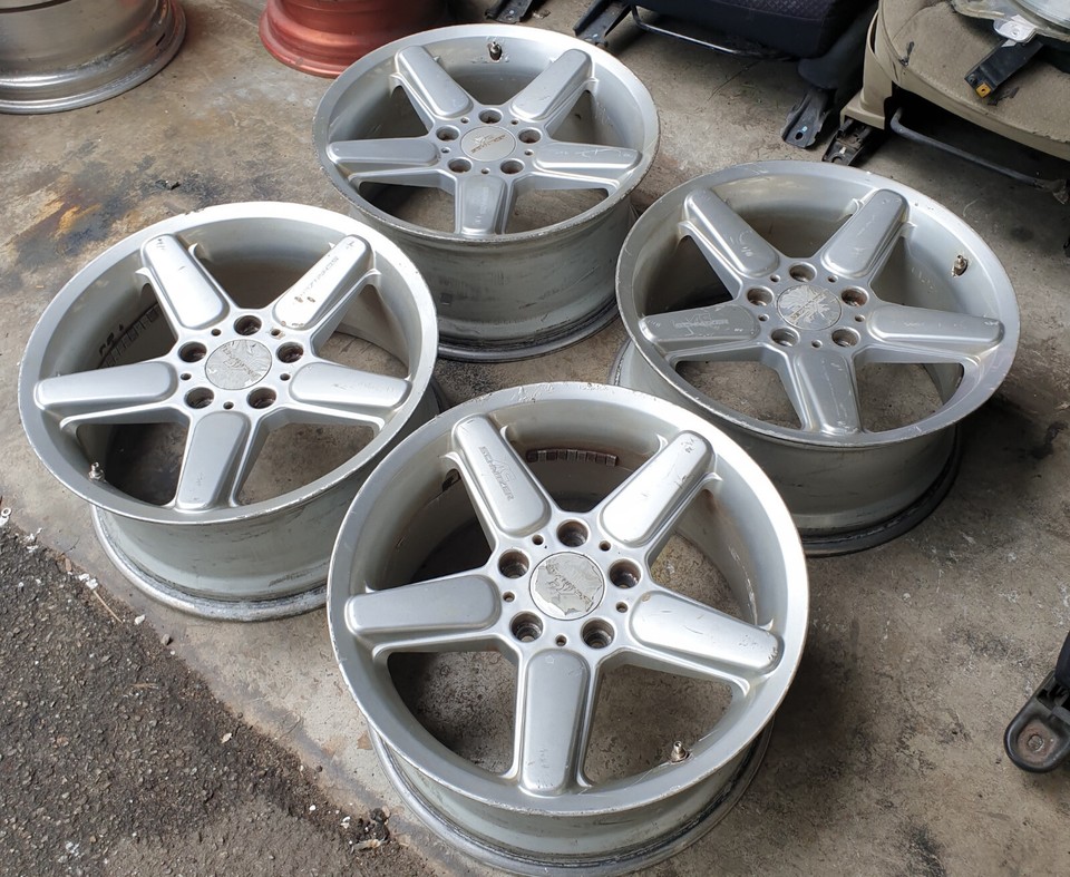 For BMW e36 e46 e39 e30 e34 e90 e92 e24 17" AC Schnitzer Ronal wheels ...