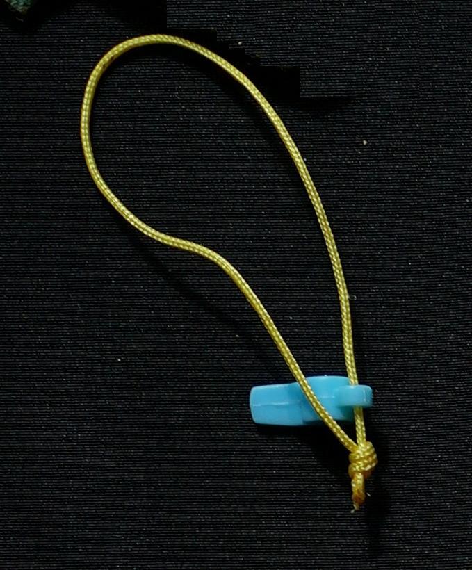 vintage barbie Ken doll jewelry ribbon string necklace pendant or ...