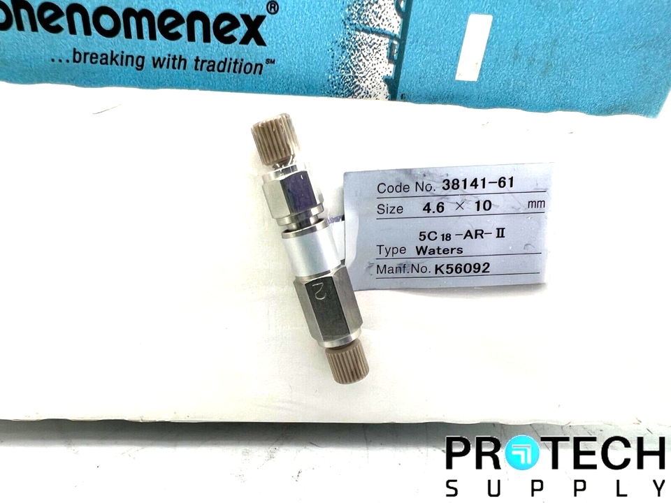 Phenomenex Column Cosmosil 5u C18-AR-II 4.6 x 10mm CH0-4158 NEW SEALED ...