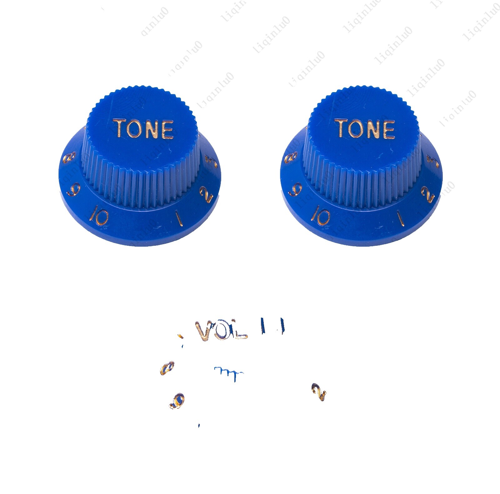 Blue Guitar Knobs | eBay