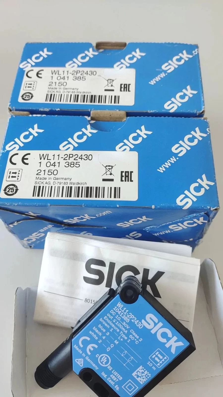 Sick WL11-2P2430 Photoelectric Sensor New One Free Shipping WL112P2430 | eBay