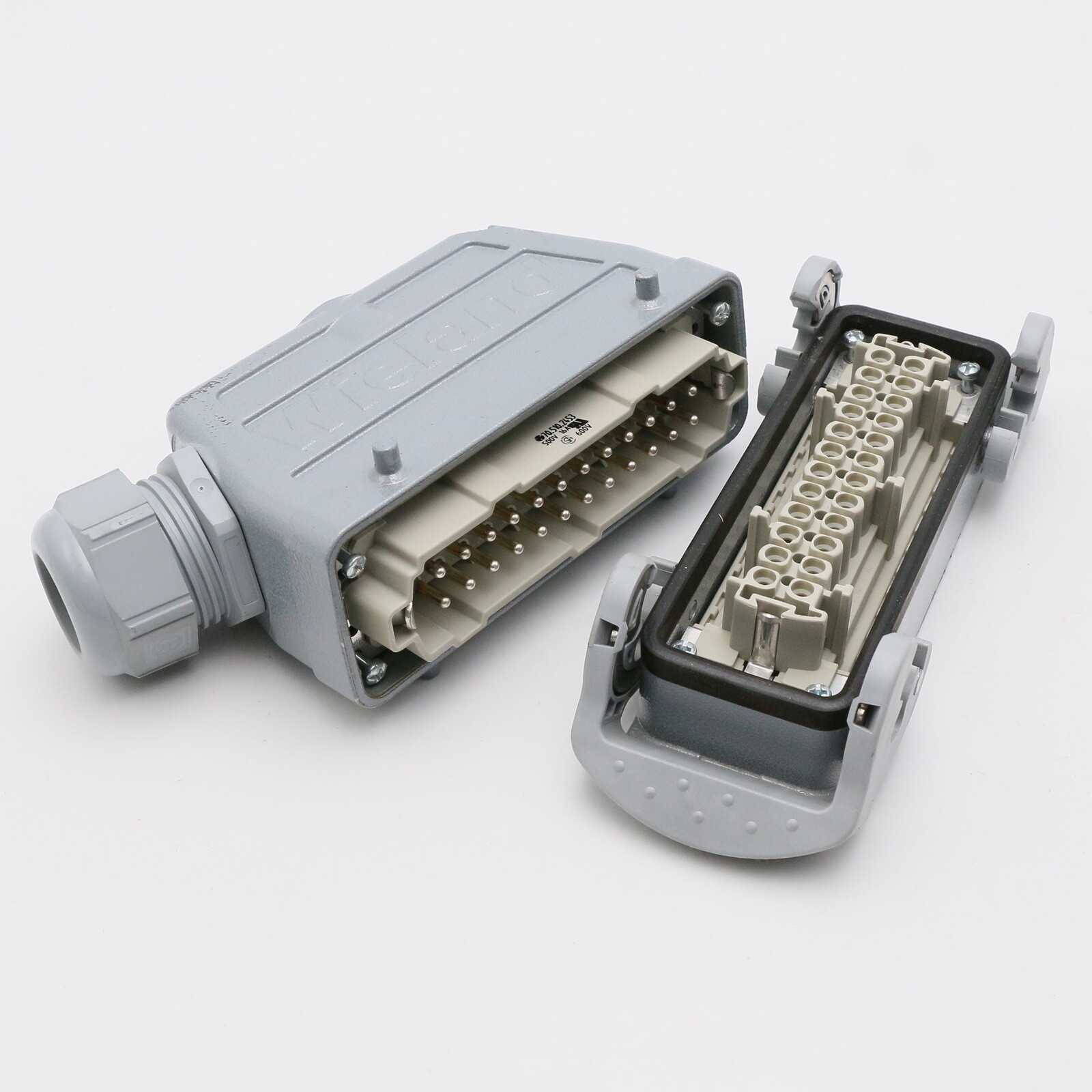 Wieland 70.510.2453 Stecker+70.500.2453 Buchse, komplett Variante 1 | eBay