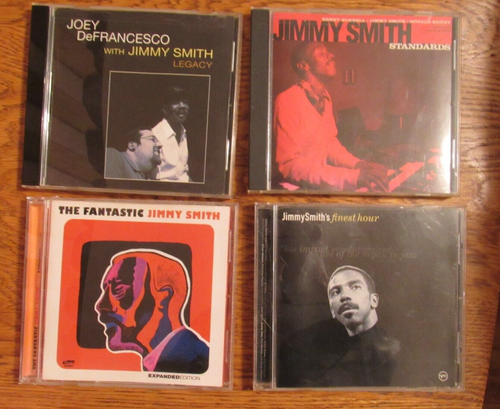 Jimmy Smith Lot 4 CDs Jazz organ Standards, Finest Hour, Fantastic ...
