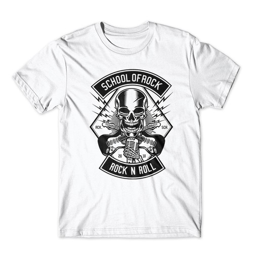 School Of Rock T-Shirt 100% Cotton Premium Tee New | eBay