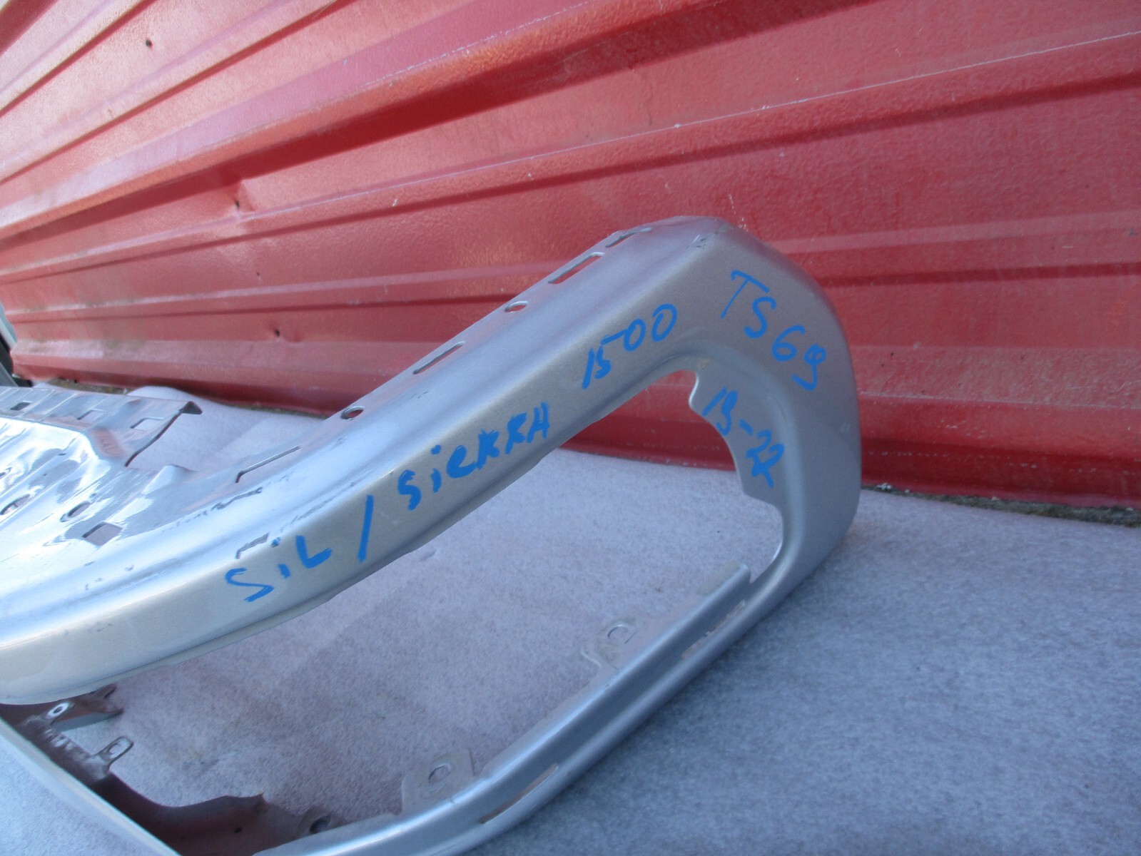 2019 2020 2022 CHEVY SILVERADO GMC SIERRA 1500 REAR BUMPER "NO SHIPPING ...