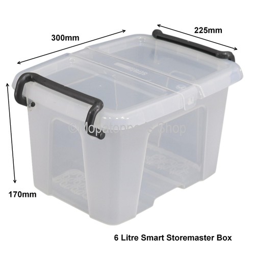 British Made Smart Box Clear Plastic Storage Boxes With Lids - Choice ...