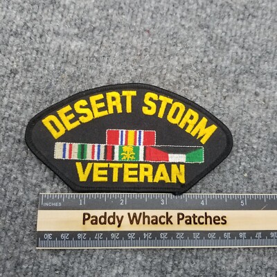 Desert Storm Veteran Patch For Hat | eBay