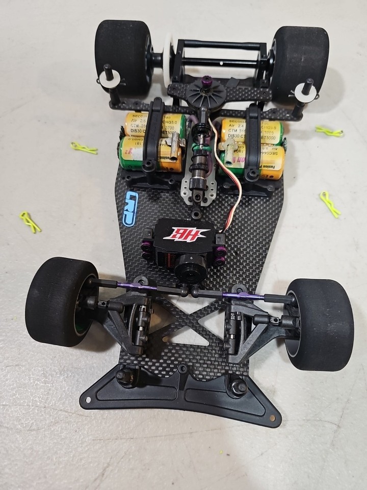 HPI CYCLONE 12 RC CAR DirectDrive Pan Car 1/12 Scale W/ Body Stickers ...