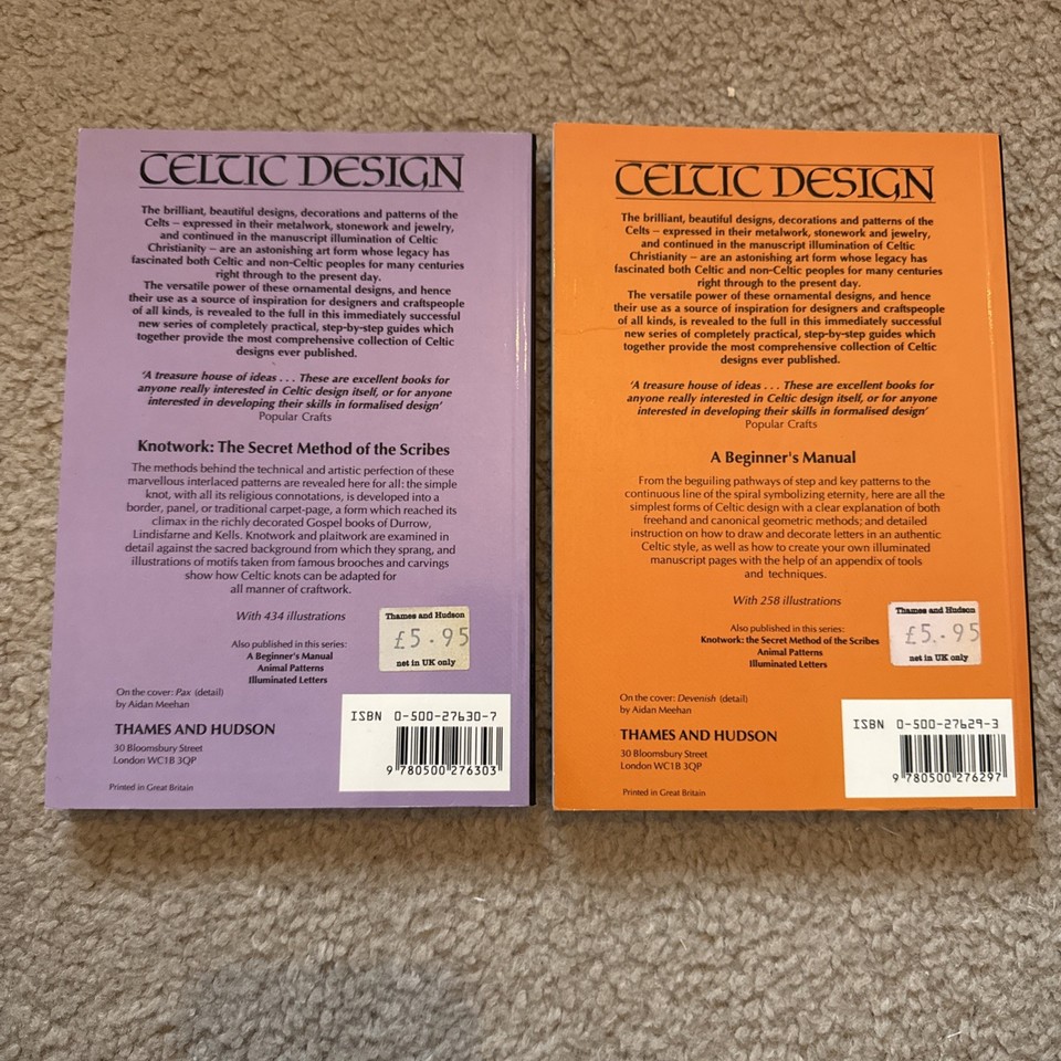 Celtic Design A Beginner's Guide and Knotwork by Aidan Meehan | eBay UK