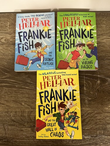Frankie Fish series books 1-3 Peter Helliar | eBay Australia