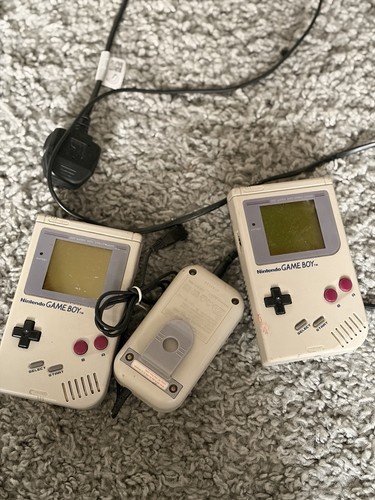 2 Game Boy Black and Whites Screens Have Dead Zones Tested Working ...