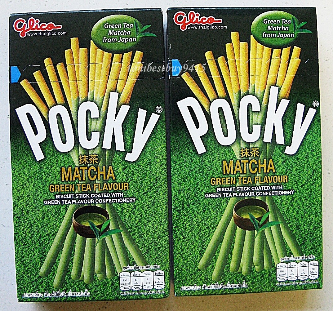 Pocky Sticks Green Tea Pocky Matcha Green Tea Cream Covered Biscuit