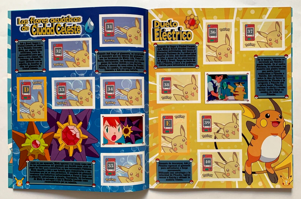 ALBUM POKEMON Orange Islands + Sticker Full Set 195/195 PERU Edition ...