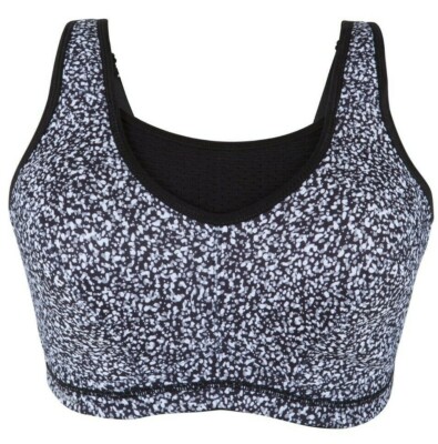 Glamorise Plus-Size CAMI-SPORT Bra 50F Wicks-U-Dry! BREATHABLE~MESH ...