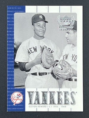 ELSTON HOWARD 2000 Upper Deck Yankees Legends #16 New York Yankees | eBay
