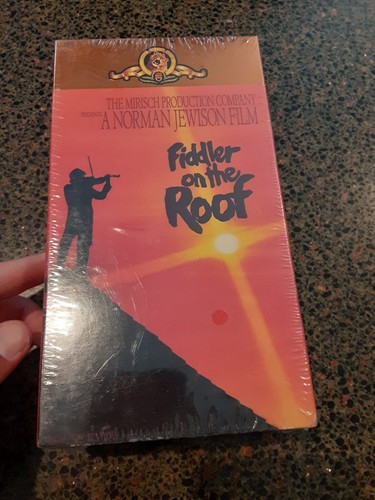 Fiddler On The Roof (VHS, 1988) Sealed 2-Tape Set Topal | eBay