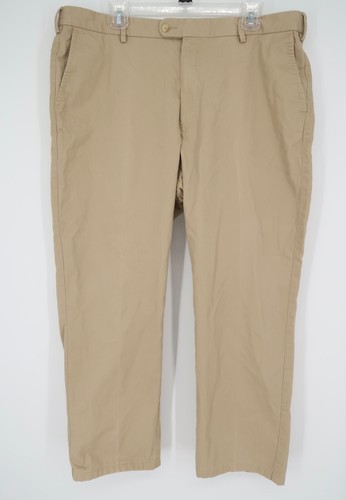 Peter Millar Mens 38 Chino Khaki Pants Beige Straight 100% Cotton 38x27 ...