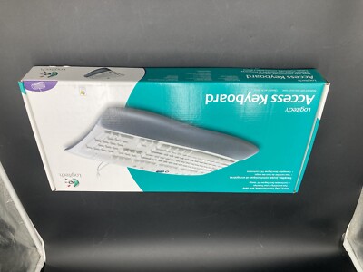Vintage Logitech Access Wired Keyboard 967225-0403 97855014955| eBay