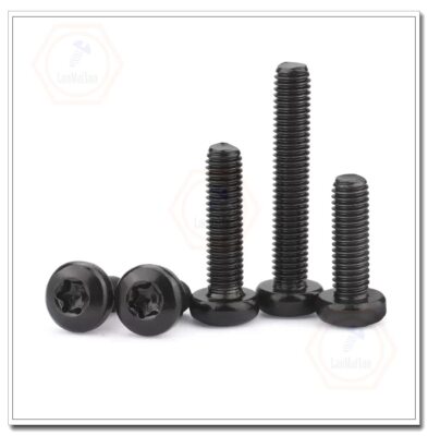 Torx screw Bolt Black 304 stainless M1.6 M2 M2.5 M3 M4 M5 M6 M8 ...
