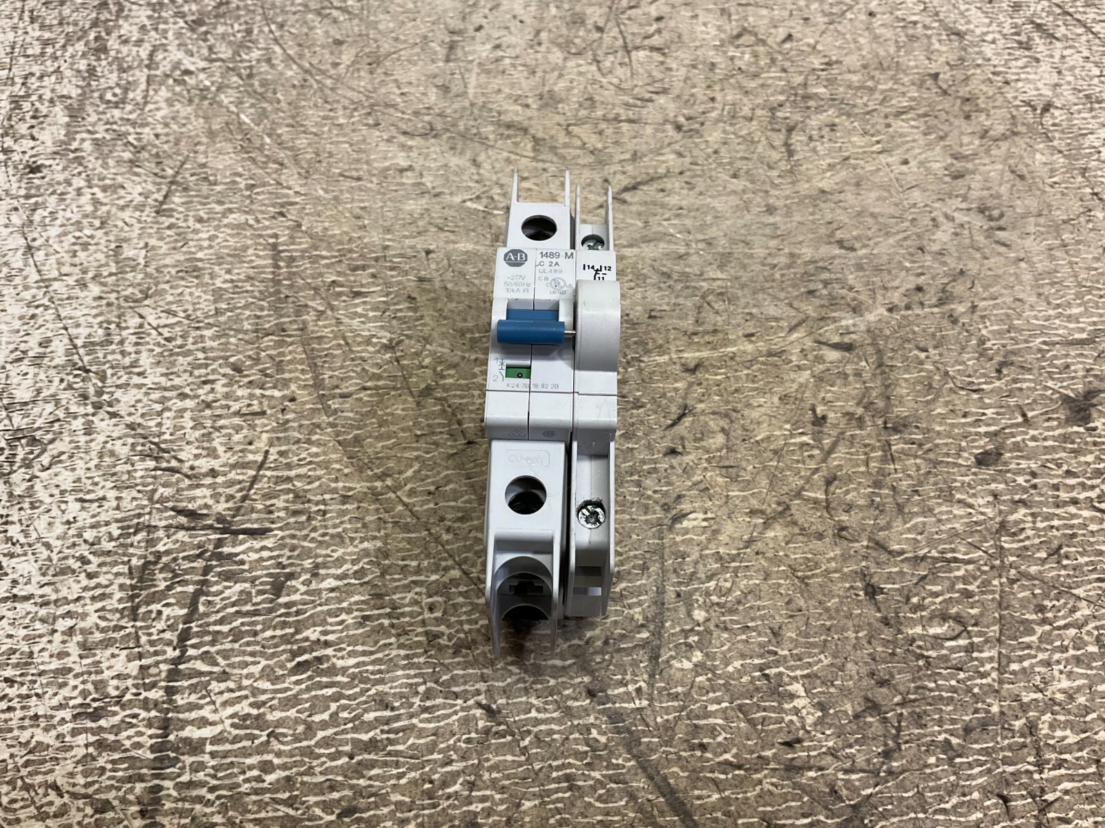 Allen Bradley 1489-M1C020 1 Pole 2 Amp Circuit Breaker 1489-M C 2A 1489 ...