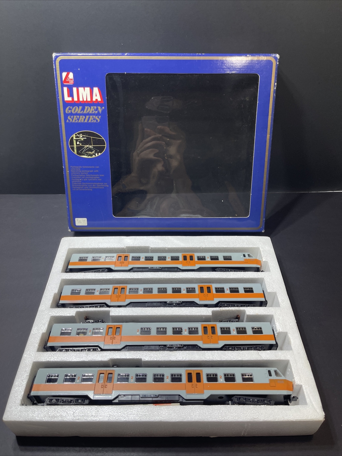 HO SCALE LIMA GOLDEN SERIES 149747GP ELECTRIC PASSENGER TRAIN SET ...