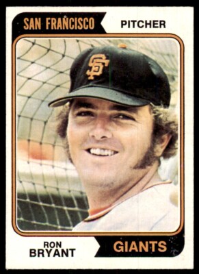 1974 Topps Ron Bryant Baseball Cards #104 | eBay