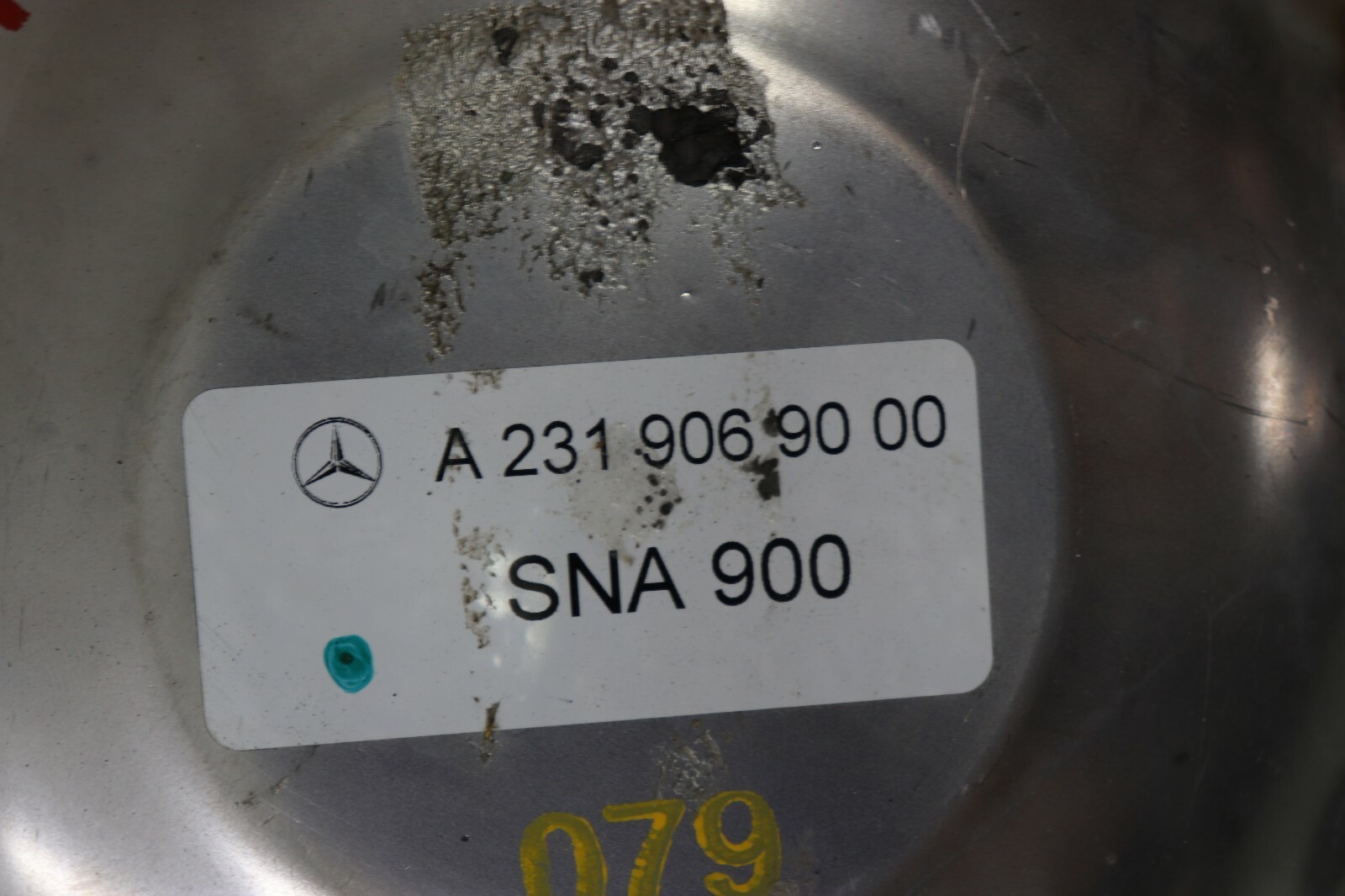 MERCEDES 231 Sl450 Exhaust Actuator Resonator Pipe 2319069000 for sale ...