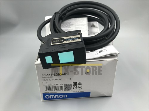1pcs New Omron Brand New Smart Sensor ZX1-LD50A61 2M ZX1LD50A61 US ...