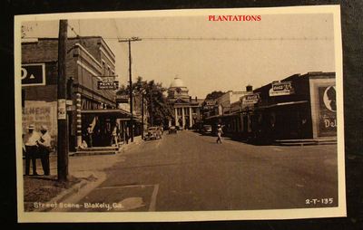 STREET SCENE, BLAKELY, GEORGIA, Photograph | eBay