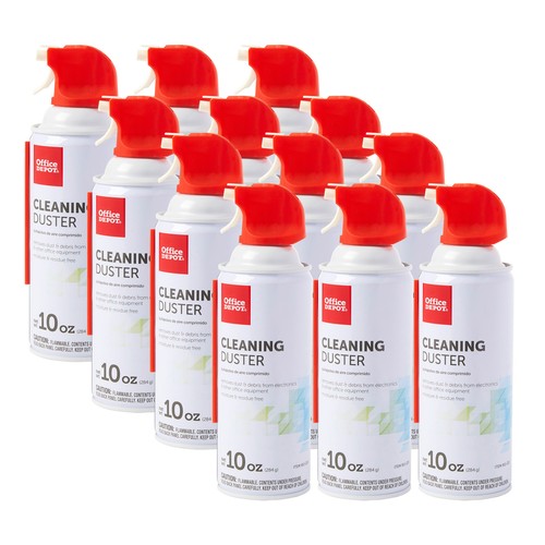 Office Depot Brand Cleaning Duster, 10 Oz., Pack of 12 Cans | eBay