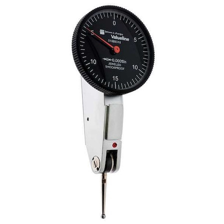 Tesa Brown & Sharpe 01889018 Dial Test Indicator,Swl Hd,0 To 0.030 In ...