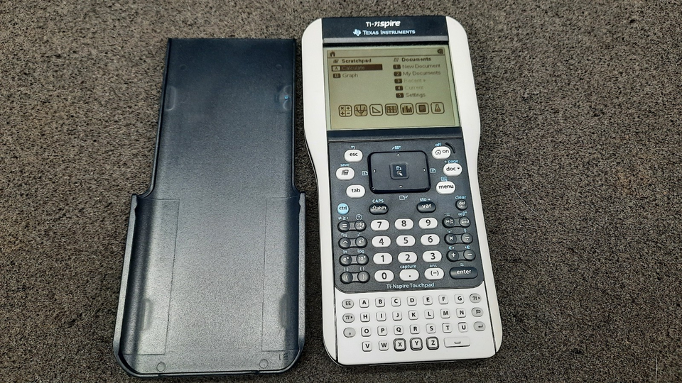 Texas Instruments TI-Nspire Touchpad Graphing Calculator +TI84 + Manual ...