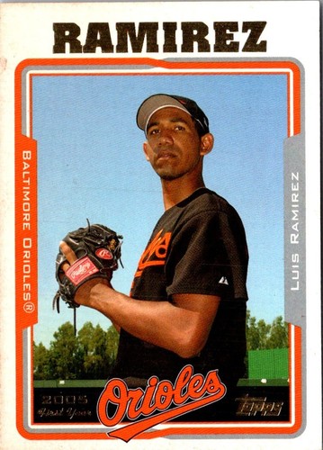 2005 Topps Luis Ramirez #299 Baltimore Orioles Baseball Card | eBay