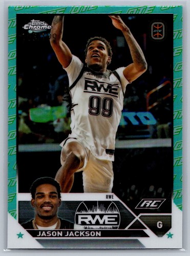 Jason Jackson 2024 Topps Chrome OTE #93 Rookie Aqua OTE /199 | eBay.de