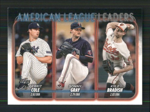 2024 Topps #324 Sonny Gray/Gerrit Cole/Kyle Bradish LL 40386 | eBay