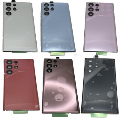 Samsung Galaxy S22/S23 Ultra Rear Battery Door Back Glass Cover Housing ...