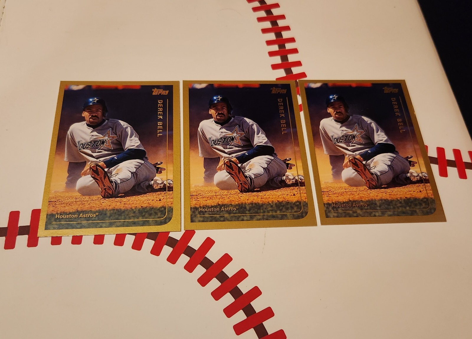 (3) 1998 Topps Derek Bell #99- Houston Astros | eBay