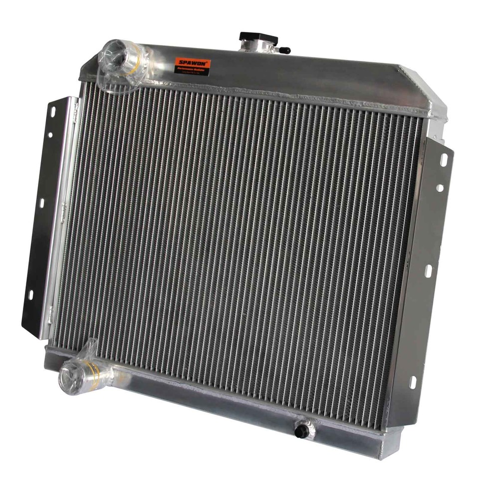 4Row SPAWON Radiator For International Scout 1966-1969 5.0L 4.4L 4.3L ...