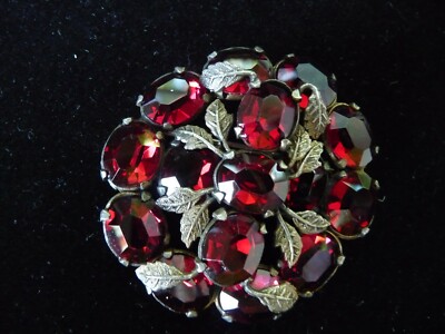 Antique Ruby Brooch/PIN- Excellent condition | eBay
