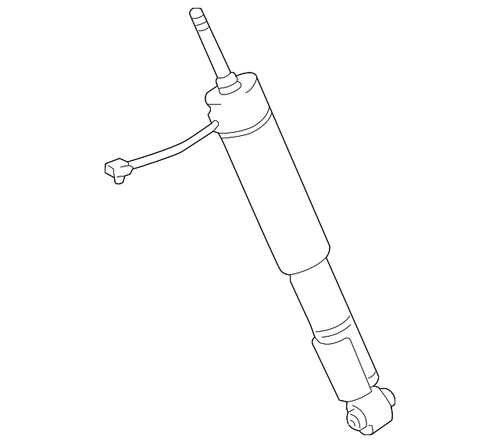 Genuine Lexus GX470 2003-2009 Rear Shock Absorber 48530-69485 OEM | eBay