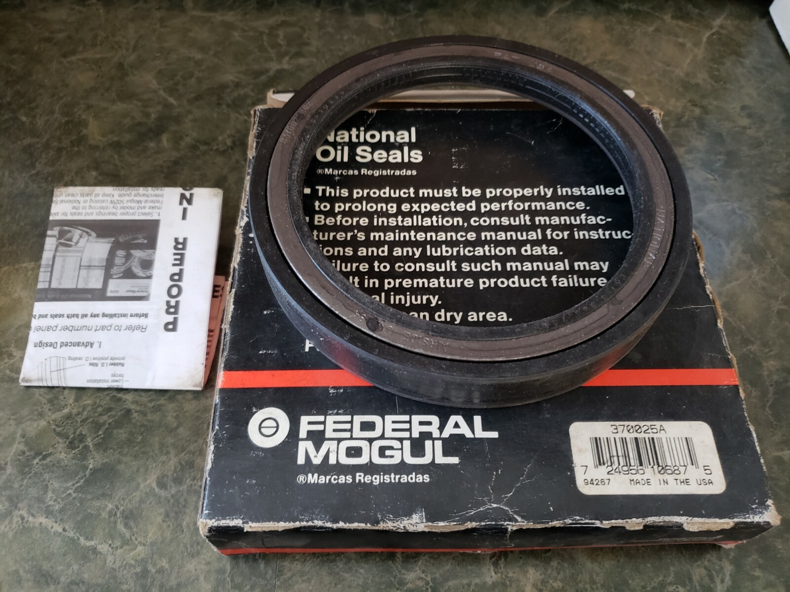 370025A New National Oil Bath Seal - OEM RNT370025A Federal Mogul | eBay UK
