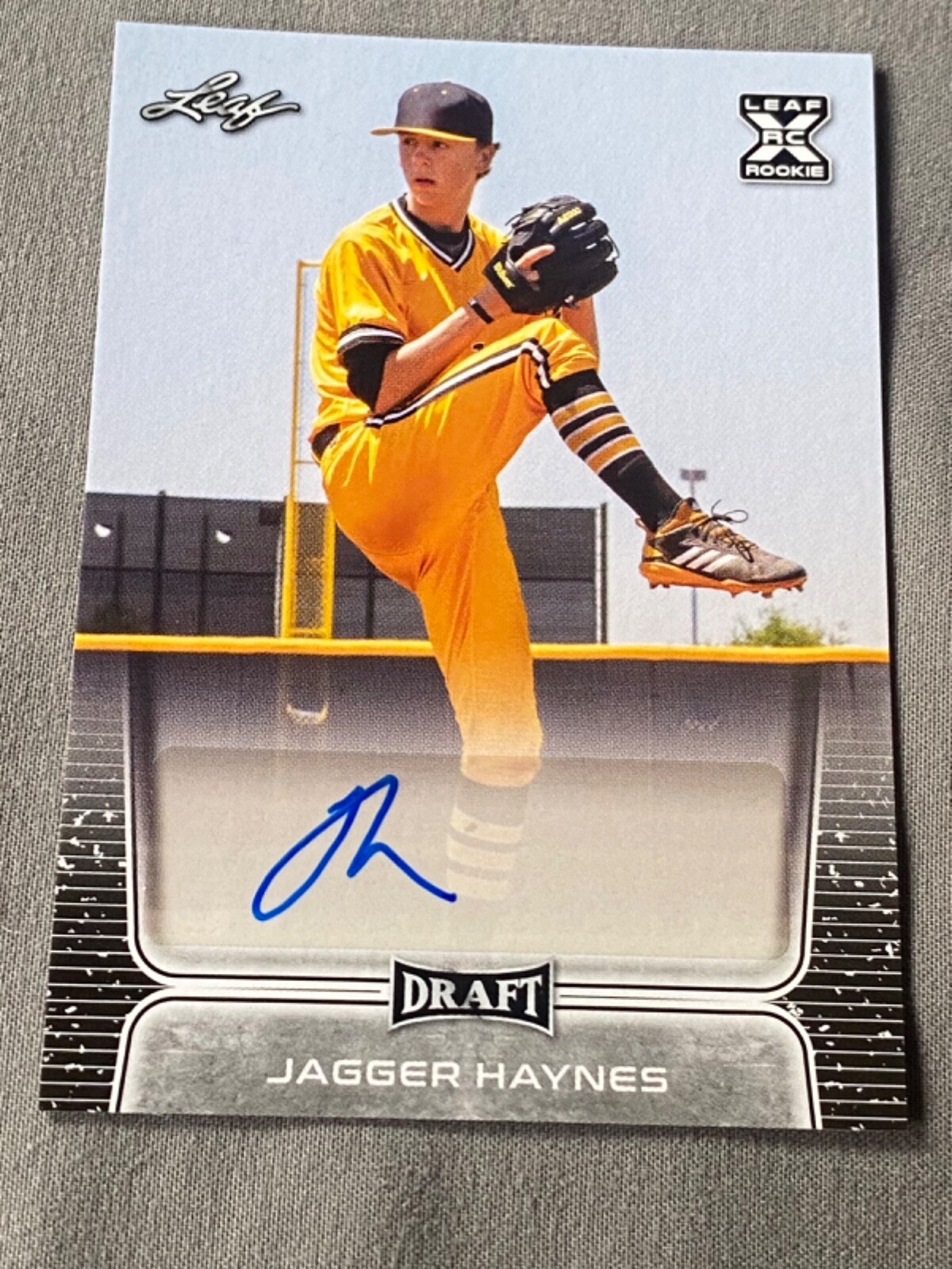 2020 Leaf Draft XRC Auto Autograph #BA-JH1 Padres Jagger Haynes | eBay