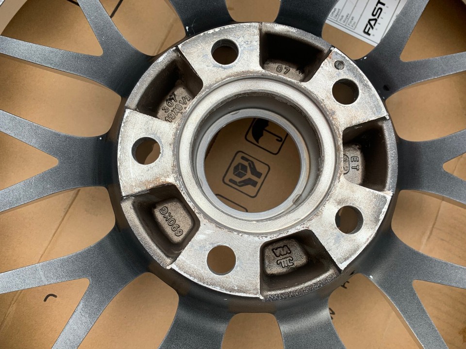 PAIR of BMW Front/Rear 19X8.5/9.5 BBS LM replica rims in showroom ...